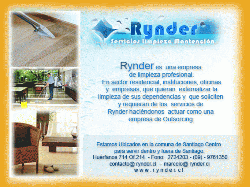Limpieza empresas-particulares en Región Metropolitana - Otros ...
