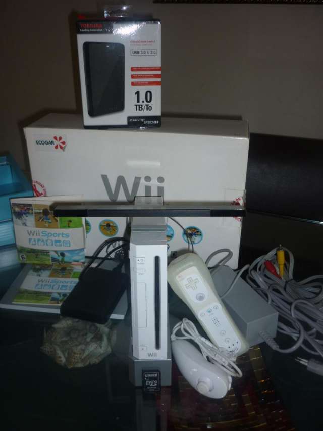 Consola wii mas disco duro 1 tera con muchisimos juegos de wii.. en ...